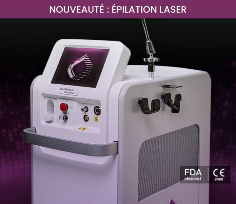 EPILATION LASER, Gentle max Pro + au Centre de la Femme